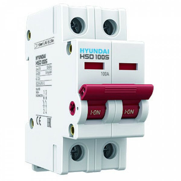 Выключатель нагрузки HSD100S 2PDSS0000C 00040 2 полюса 40А | 13.04. ...